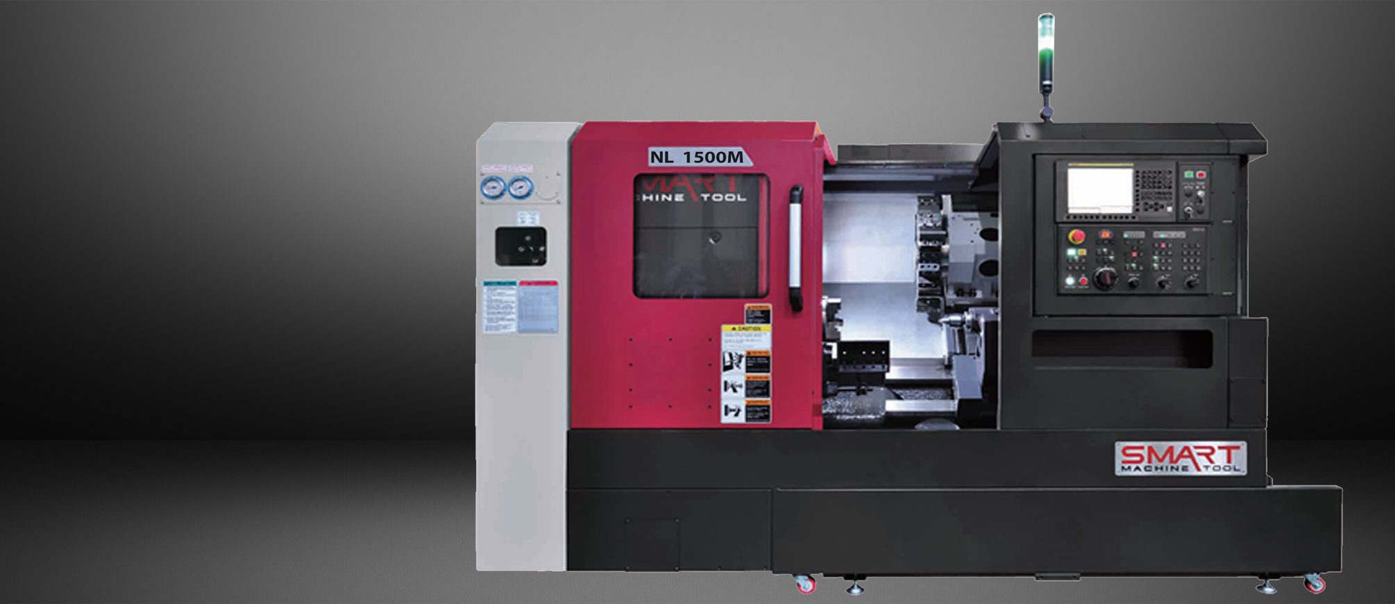 SMART NL 1500M – BOX WAY – (6″ CHUCK) 3-Axis CNC Lathes
