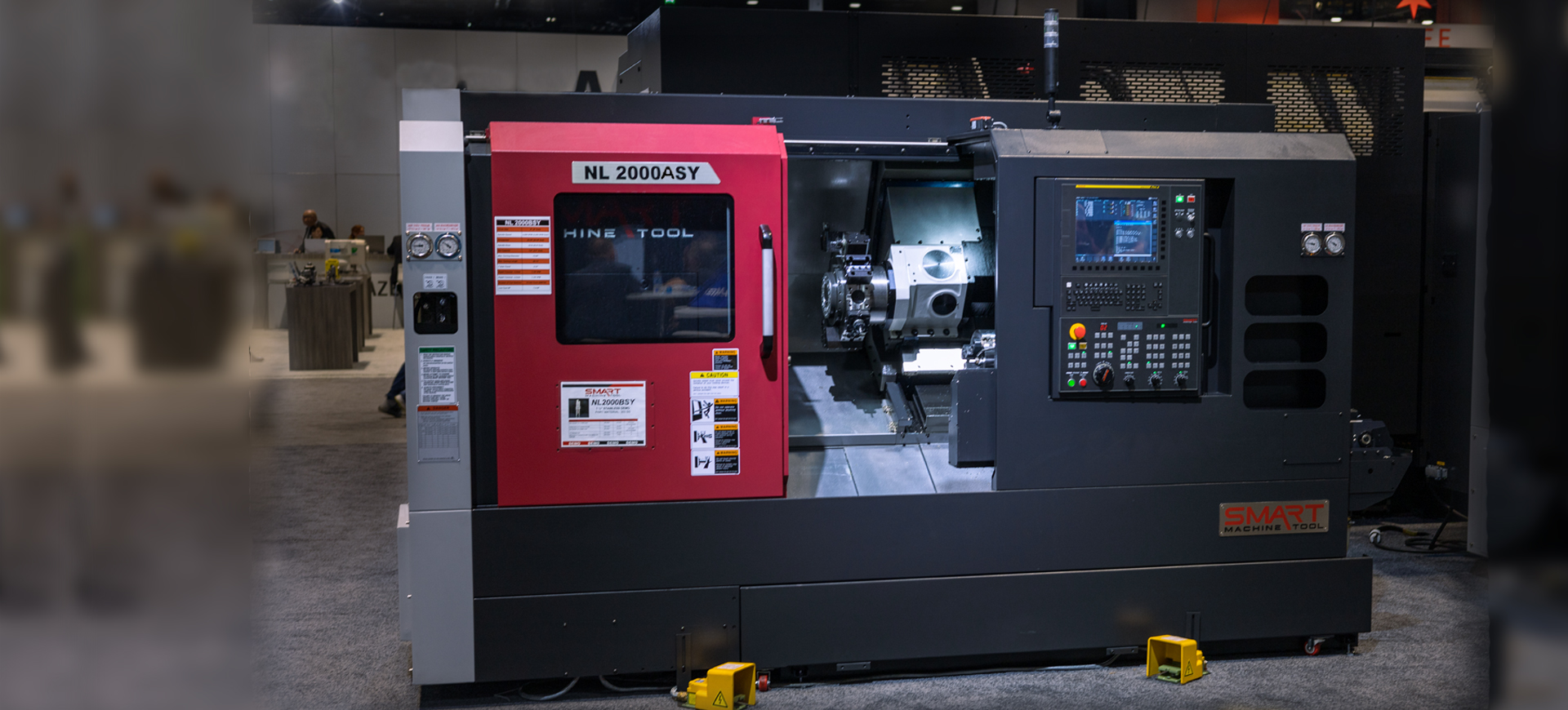 SMART NL 2000ASY - BOX WAY - (6" CHUCK) - Smart Machine Tool - CNC ...