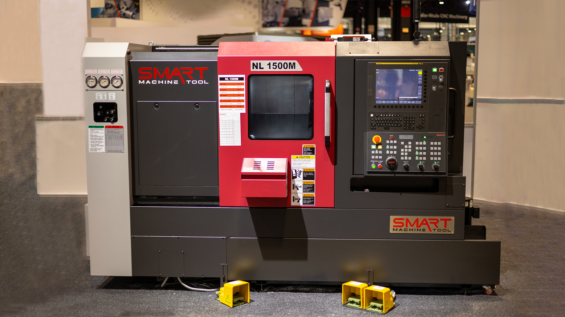 SMART NL 1500M - BOX WAY - (6" CHUCK) - Smart Machine Tool - CNC Lathe ...