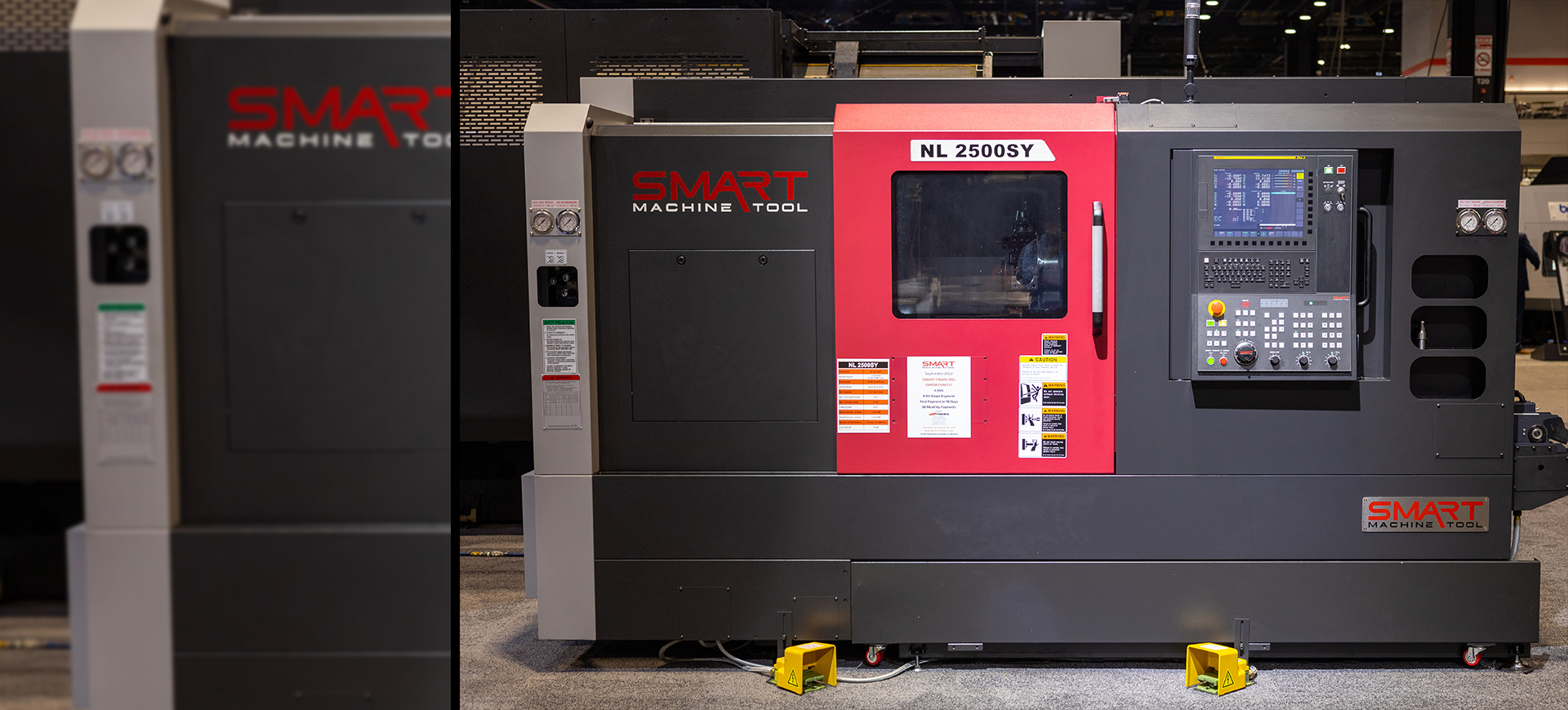 SMART NL 2500SY - BOX WAY - (10" CHUCK) - Smart Machine Tool - CNC ...