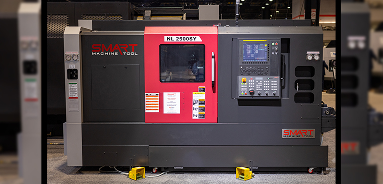 SMART NL 2500SY - BOX WAY - (10" CHUCK) - Smart Machine Tool - CNC ...