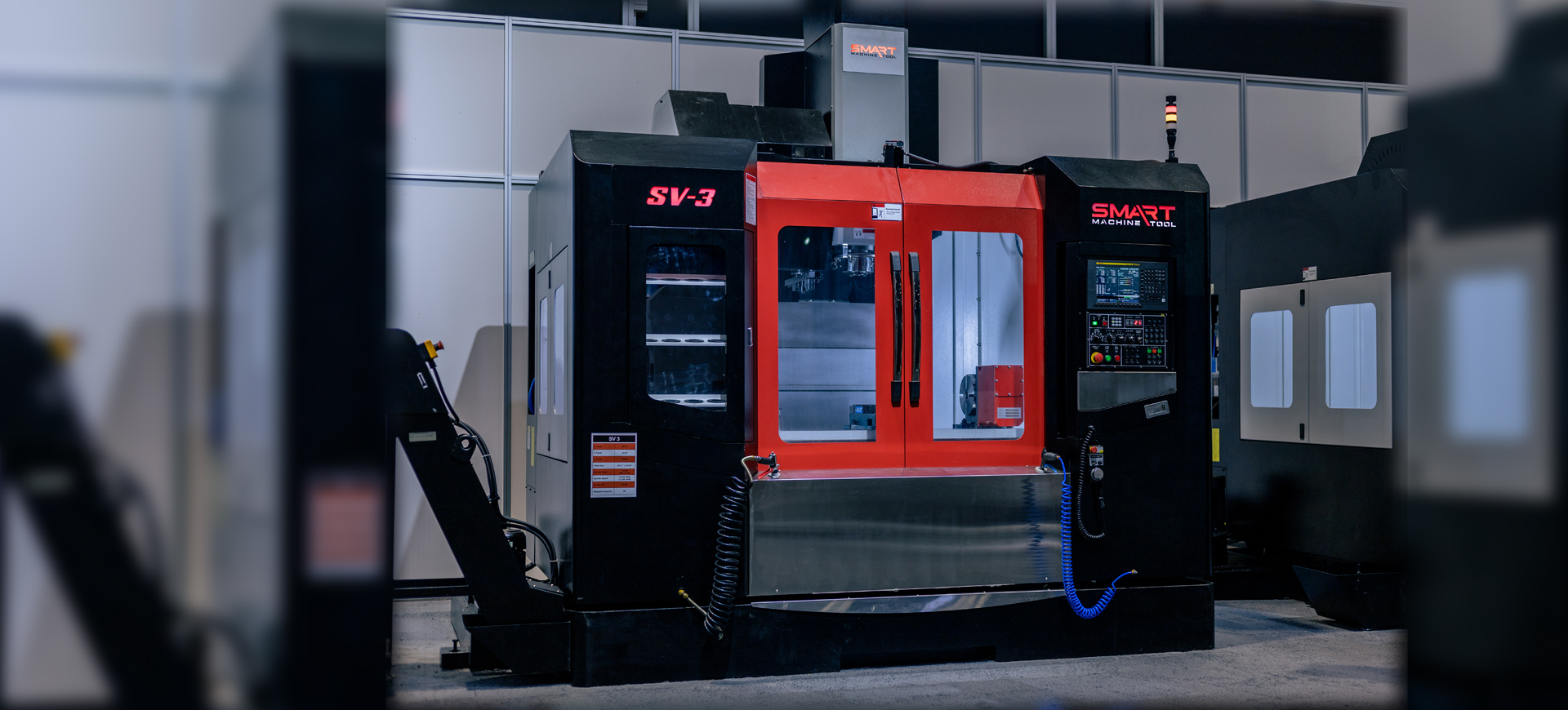 SMART SV 3 - LINEAR WAY - (CAT40, 12K) - Smart Machine Tool - CNC Lathe ...